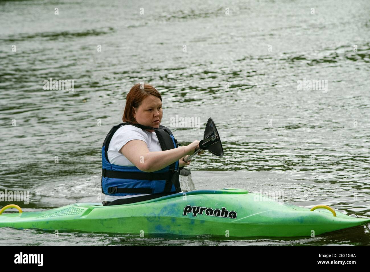 Canoe flip hi-res stock photography and images - Alamy