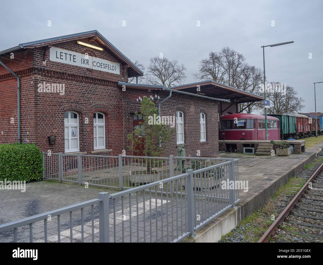 the small village of lette in westphalia Stock Photo - Alamy