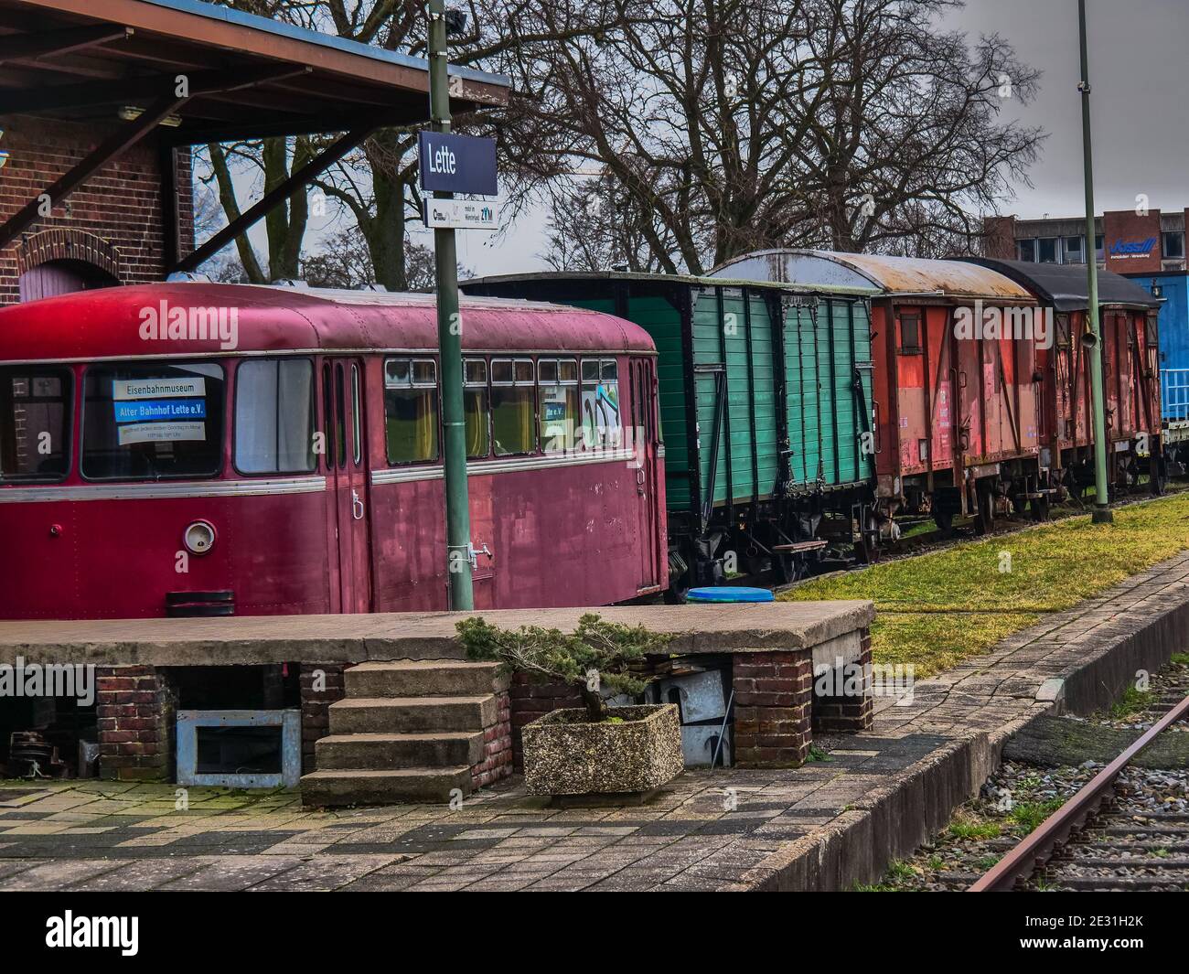 the small village of lette in westphalia Stock Photo - Alamy