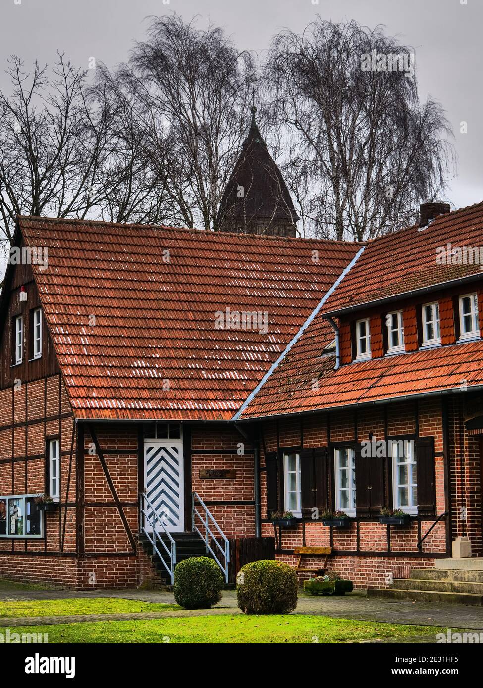 the small village of lette in westphalia Stock Photo - Alamy