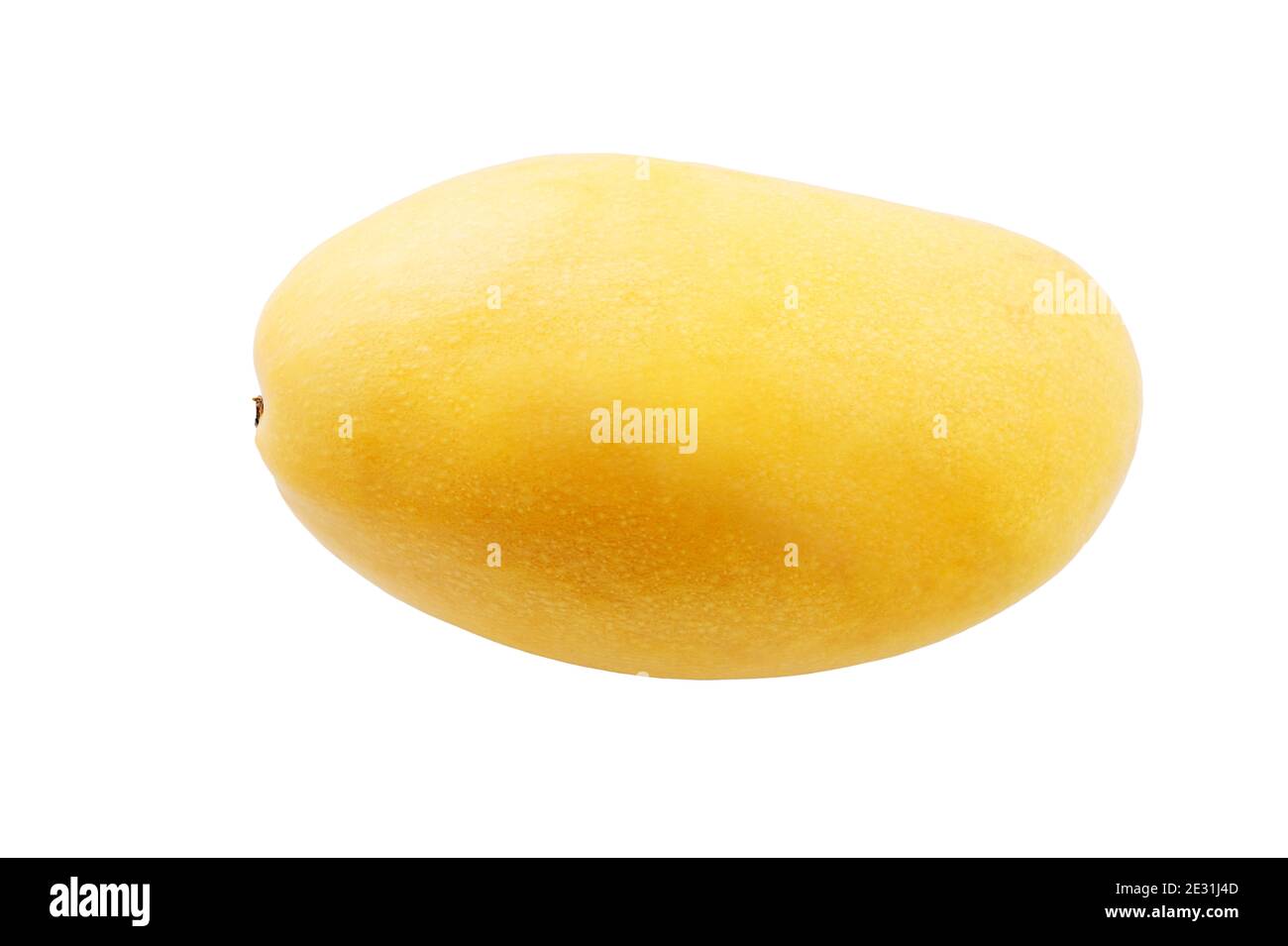 Single fresh whole mango fruit isolated on a white background Stock ...