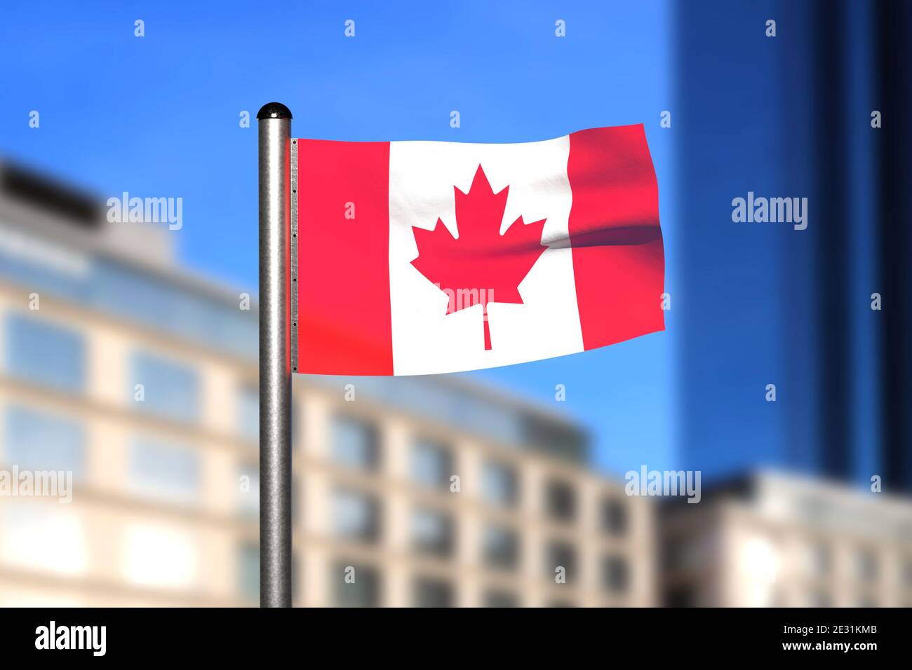 Canada map canadian flag hi-res stock photography and images - Alamy