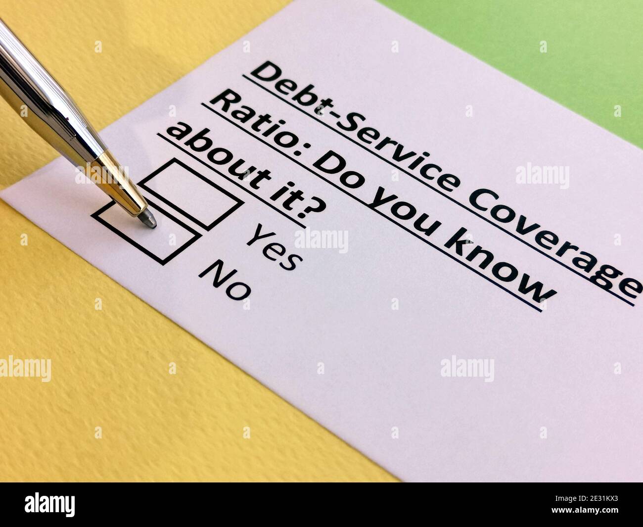 Debt service coverage ratio hi-res stock photography and images - Alamy