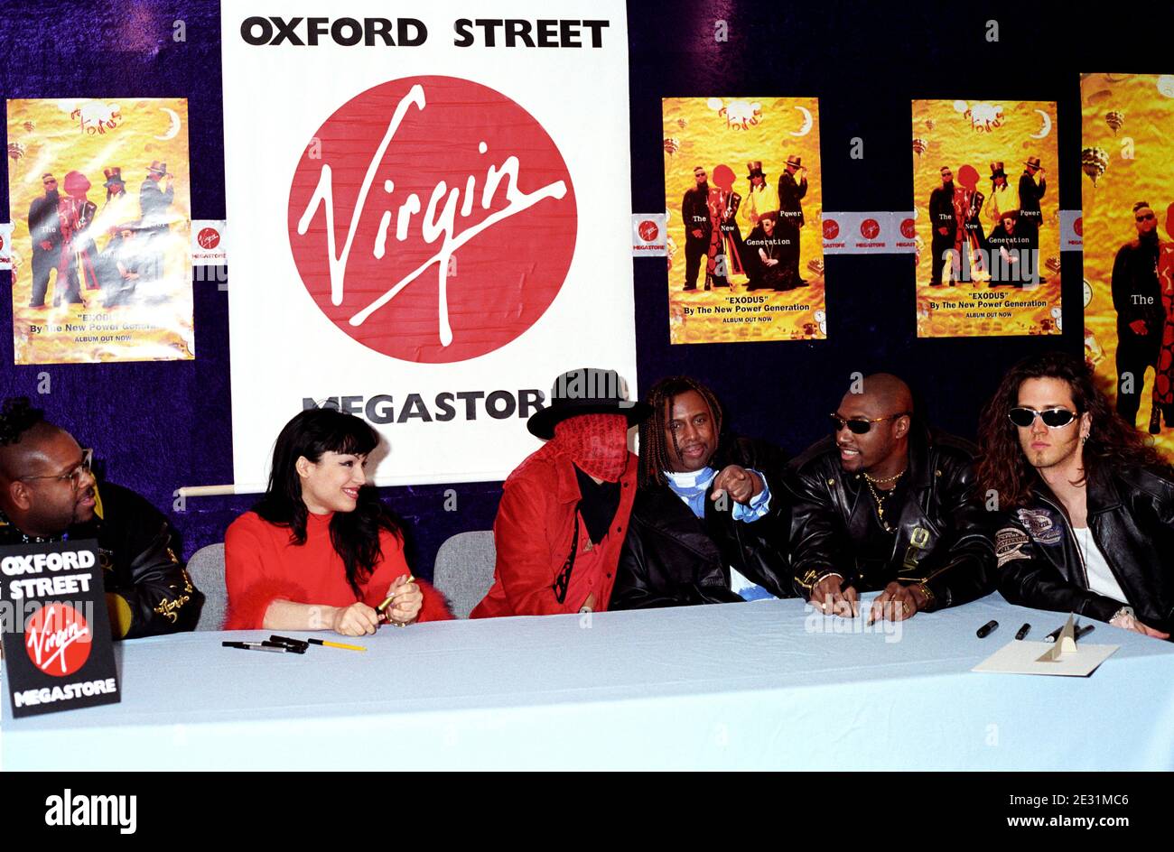 Prince and the New Power Generation launching his new album Exodus at ...