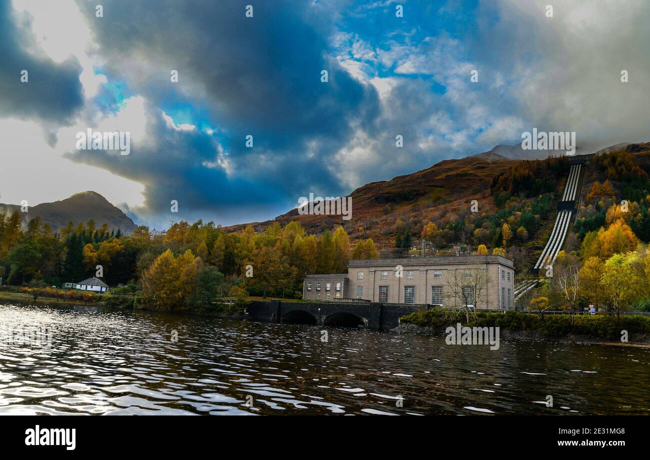 Scottish hydro electric power station hi-res stock photography and ...