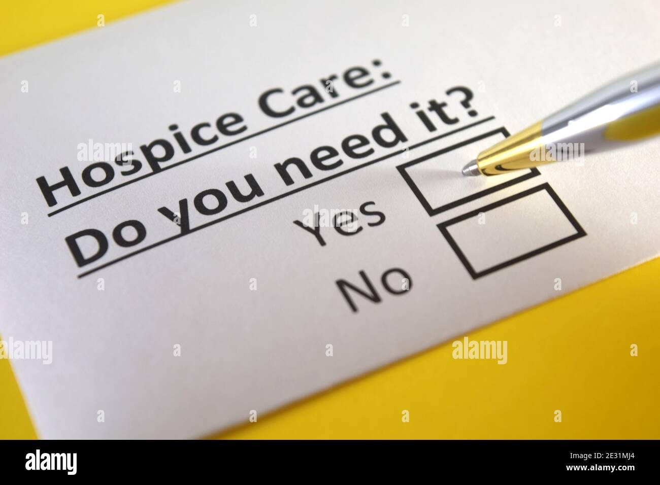 Hospice care hi-res stock photography and images - Alamy