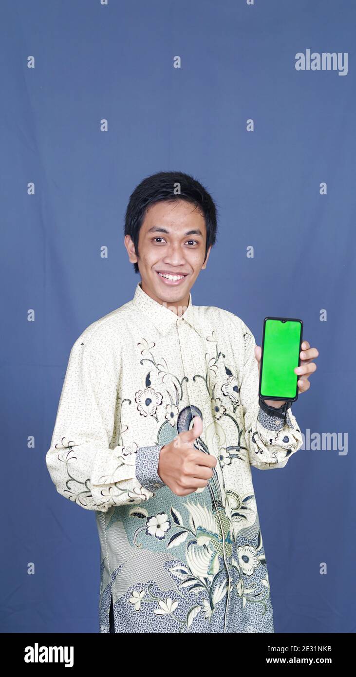 Handsome batik hi-res stock photography and images - Alamy