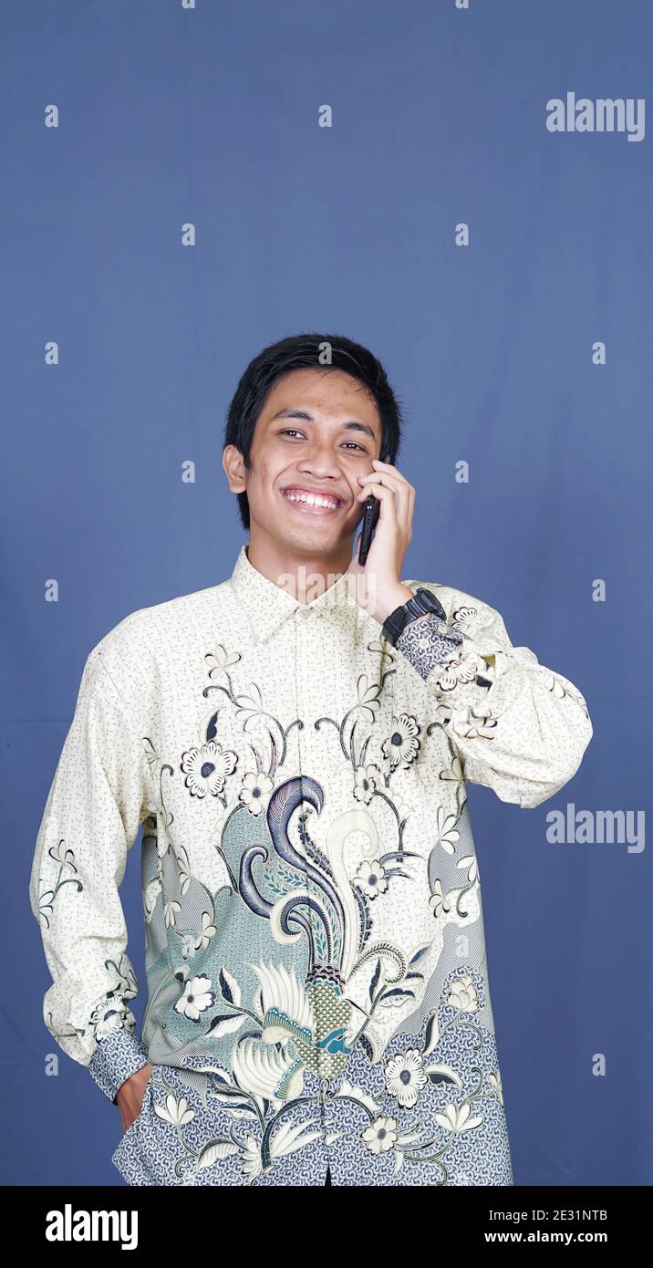 Handsome batik hi-res stock photography and images - Alamy