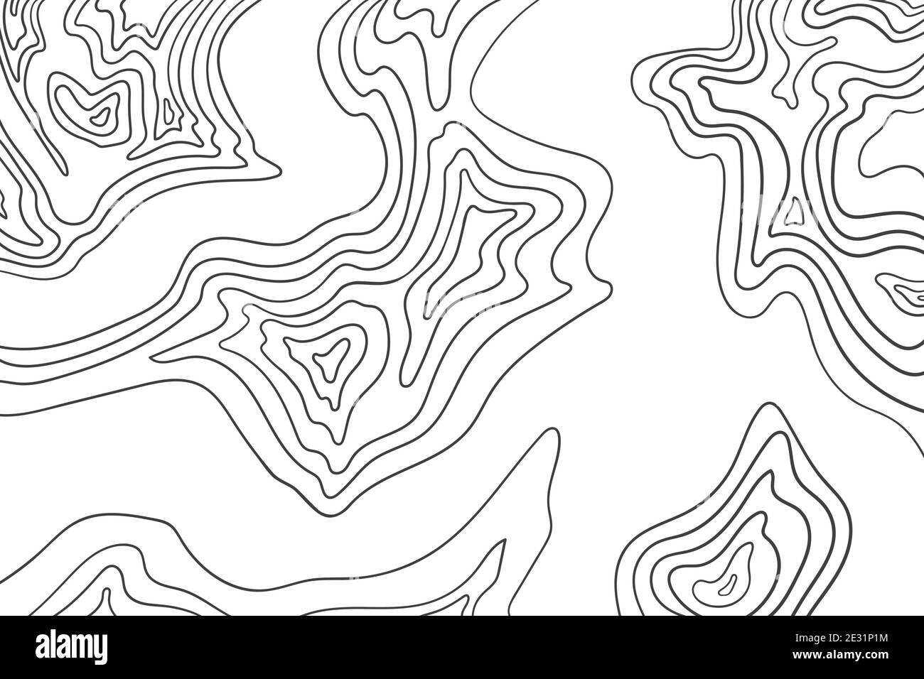 Topographic map. Vector background. Vector illustration Stock Vector ...