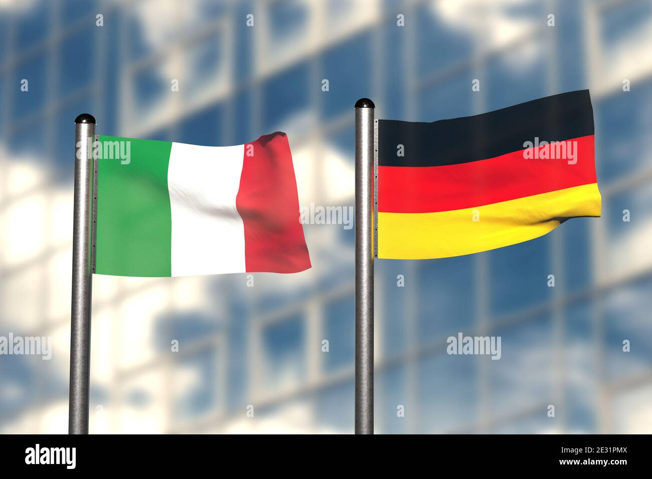Map germany italy hi-res stock photography and images - Alamy
