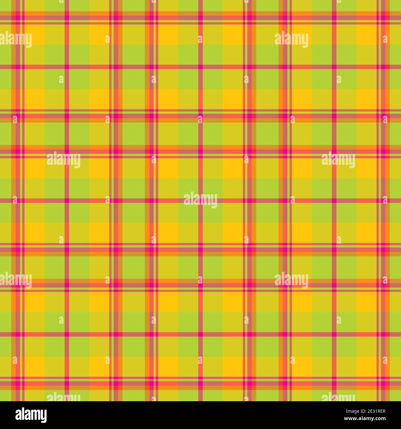 Check plaid seamless pattern. Vector background of textile ornament ...