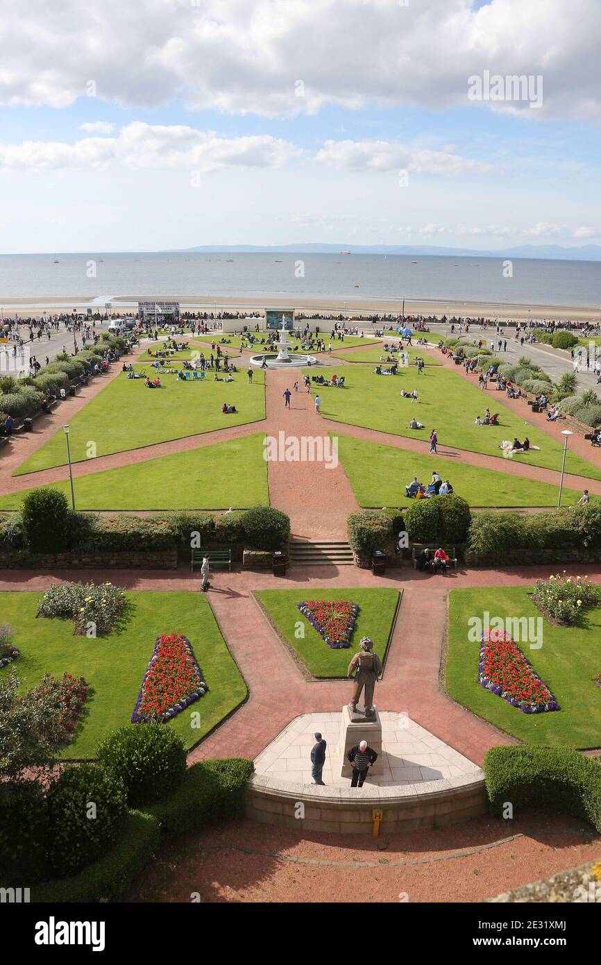 Aerial view of ayr hi-res stock photography and images - Alamy