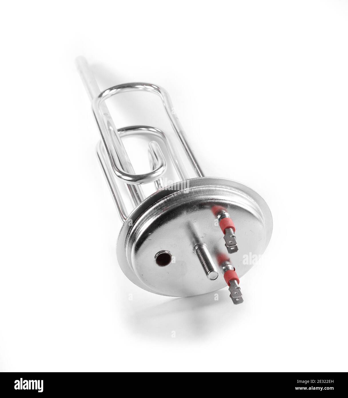 Electric heating element isolated on white background Stock Photo - Alamy
