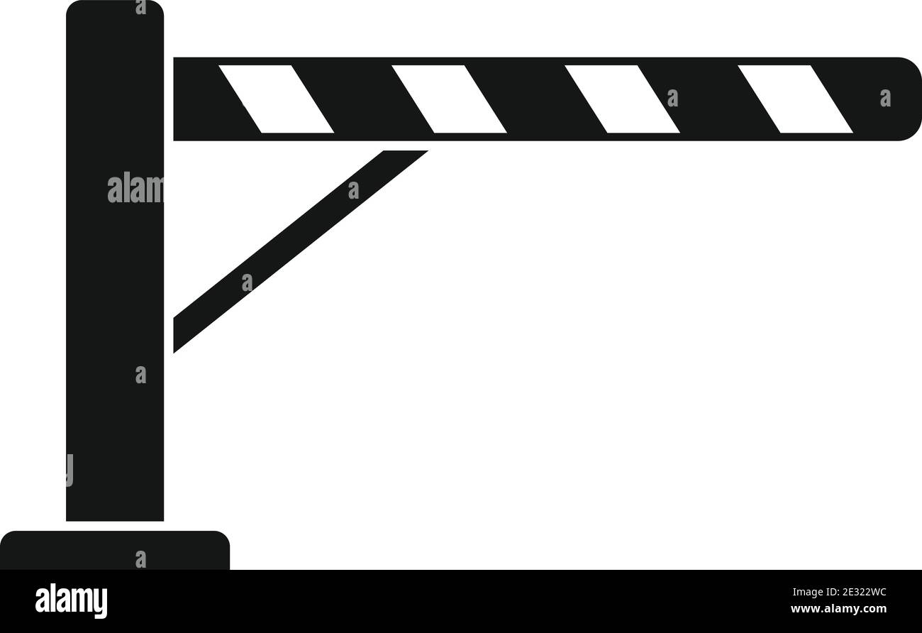 Security gate guard Black and White Stock Photos & Images - Alamy