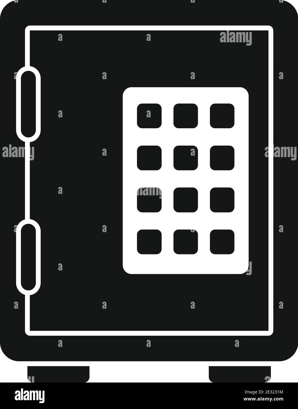 Secured money case icon, simple style Stock Vector Image & Art - Alamy