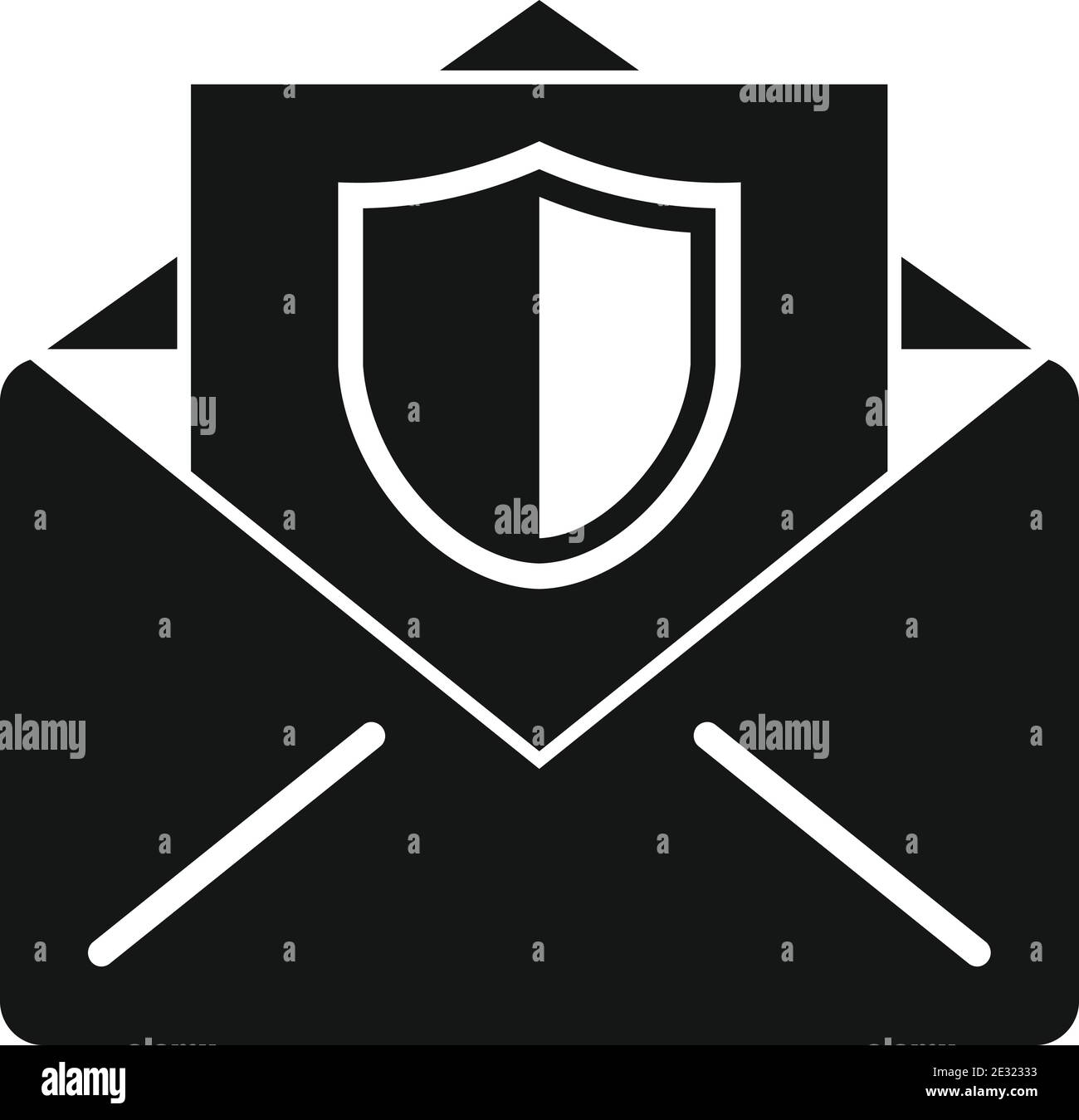 Secured to post Stock Vector Images - Alamy