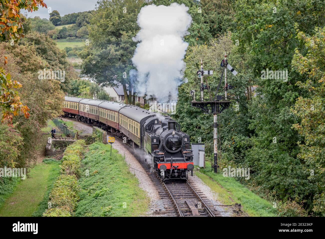 South devon steam railway hi-res stock photography and images - Alamy