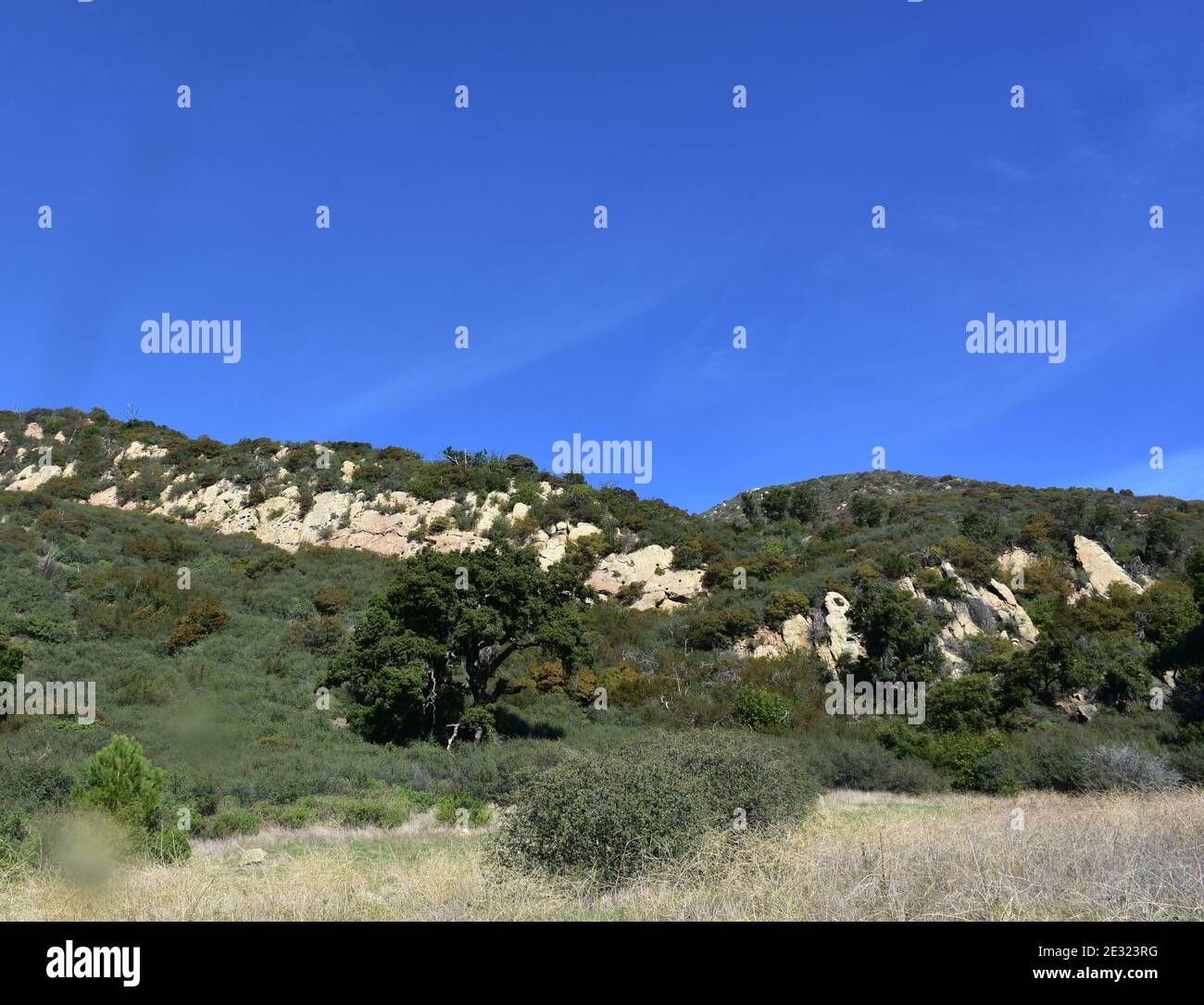 Pretty Santa Barbara landscape in southern California Stock Photo - Alamy