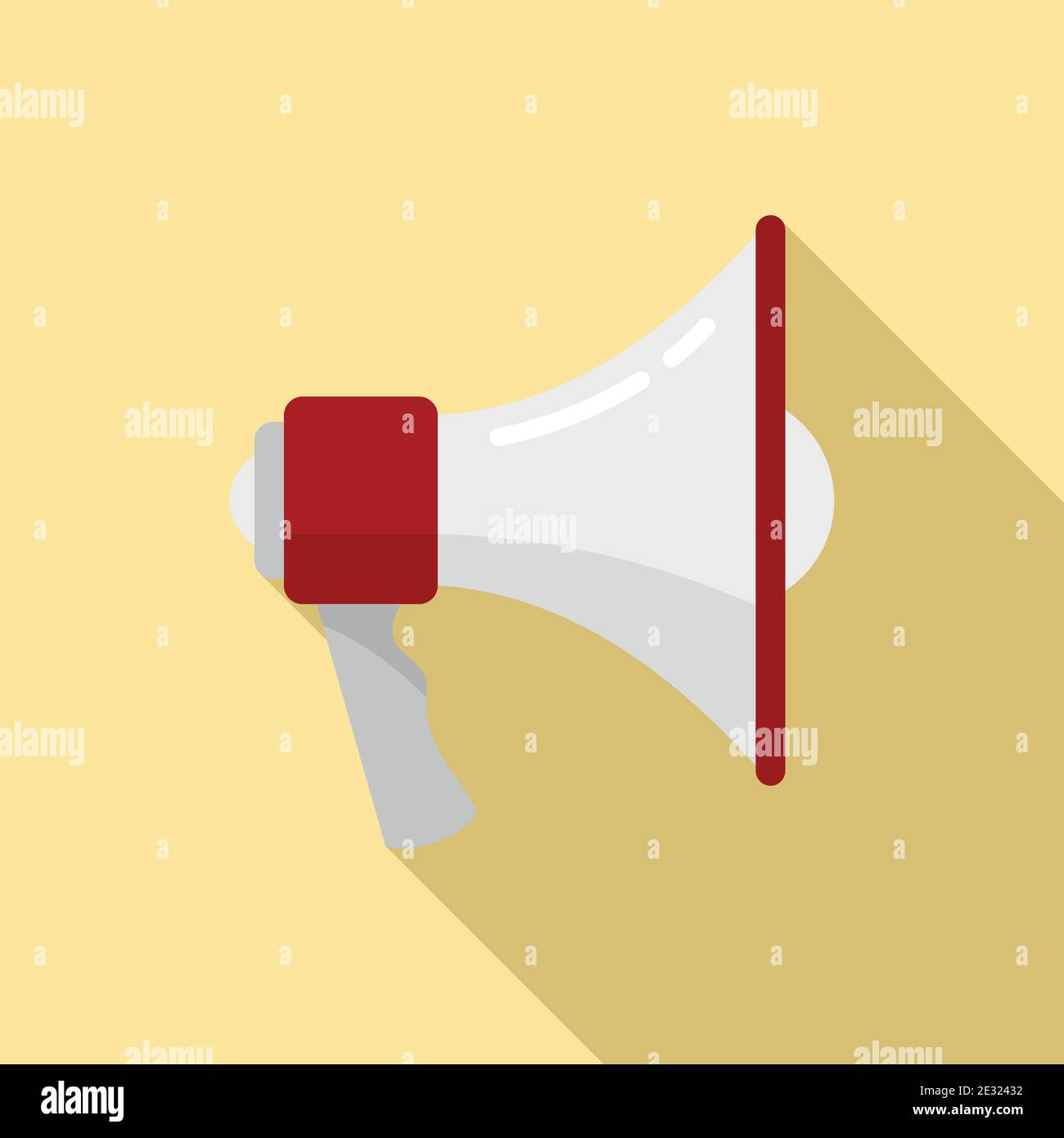 Police officer with megaphone Stock Vector Images - Alamy