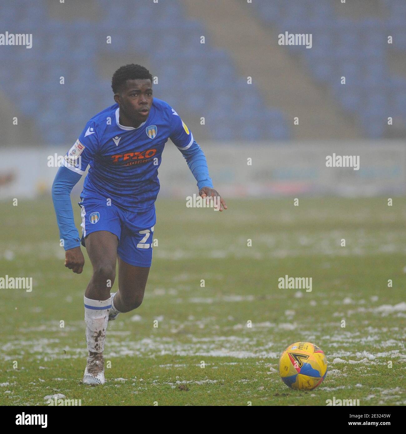Kwame poku of colchester united hi-res stock photography and images - Alamy