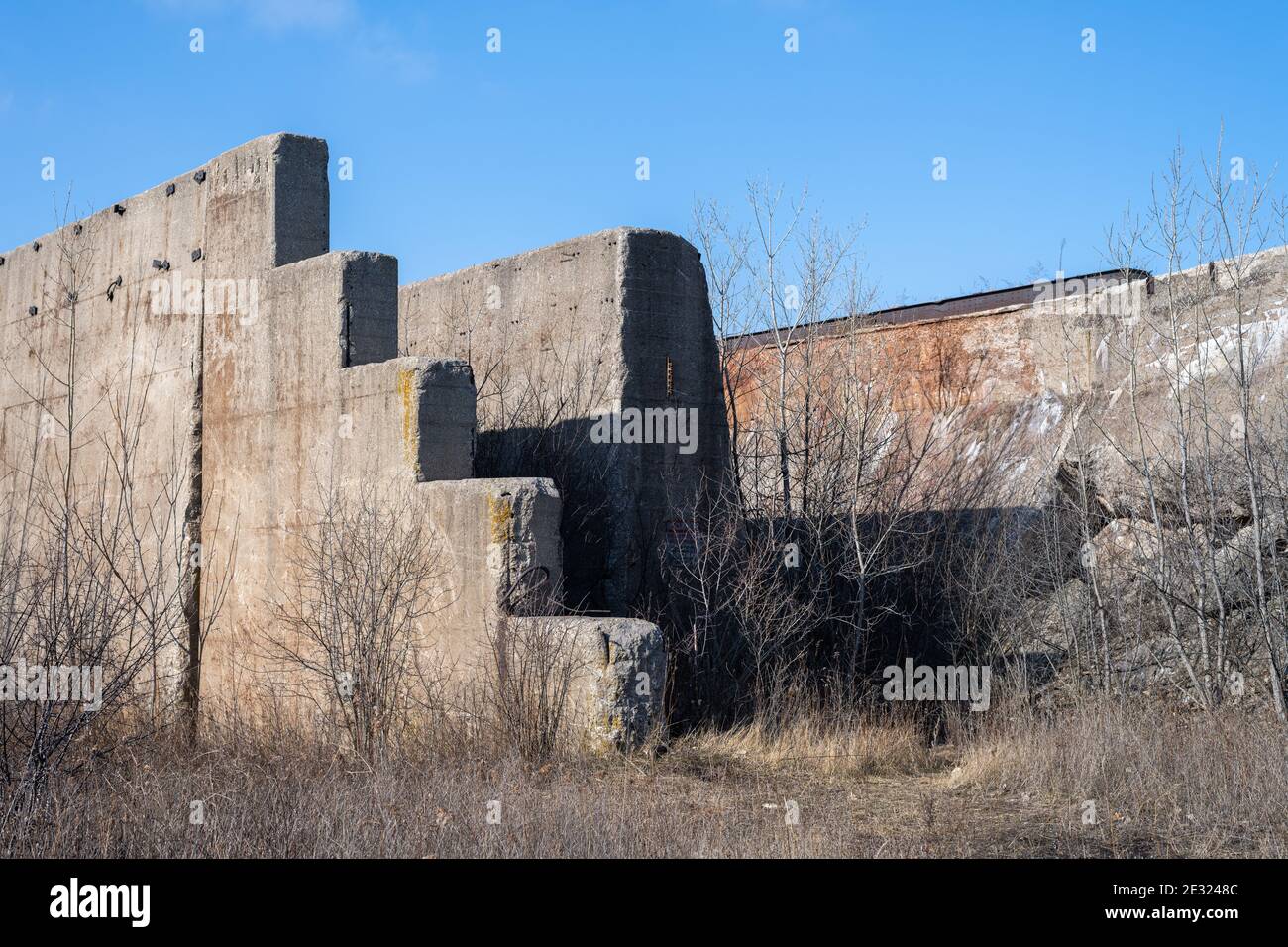 Steelworkers park, former site of the US Steel South Works Stock Photo ...