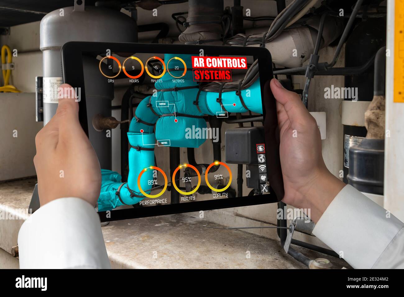 Container inspection software hi-res stock photography and images - Alamy