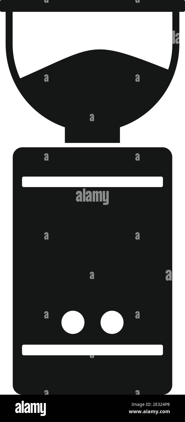Electric grinder icon simple Black and White Stock Photos & Images - Alamy