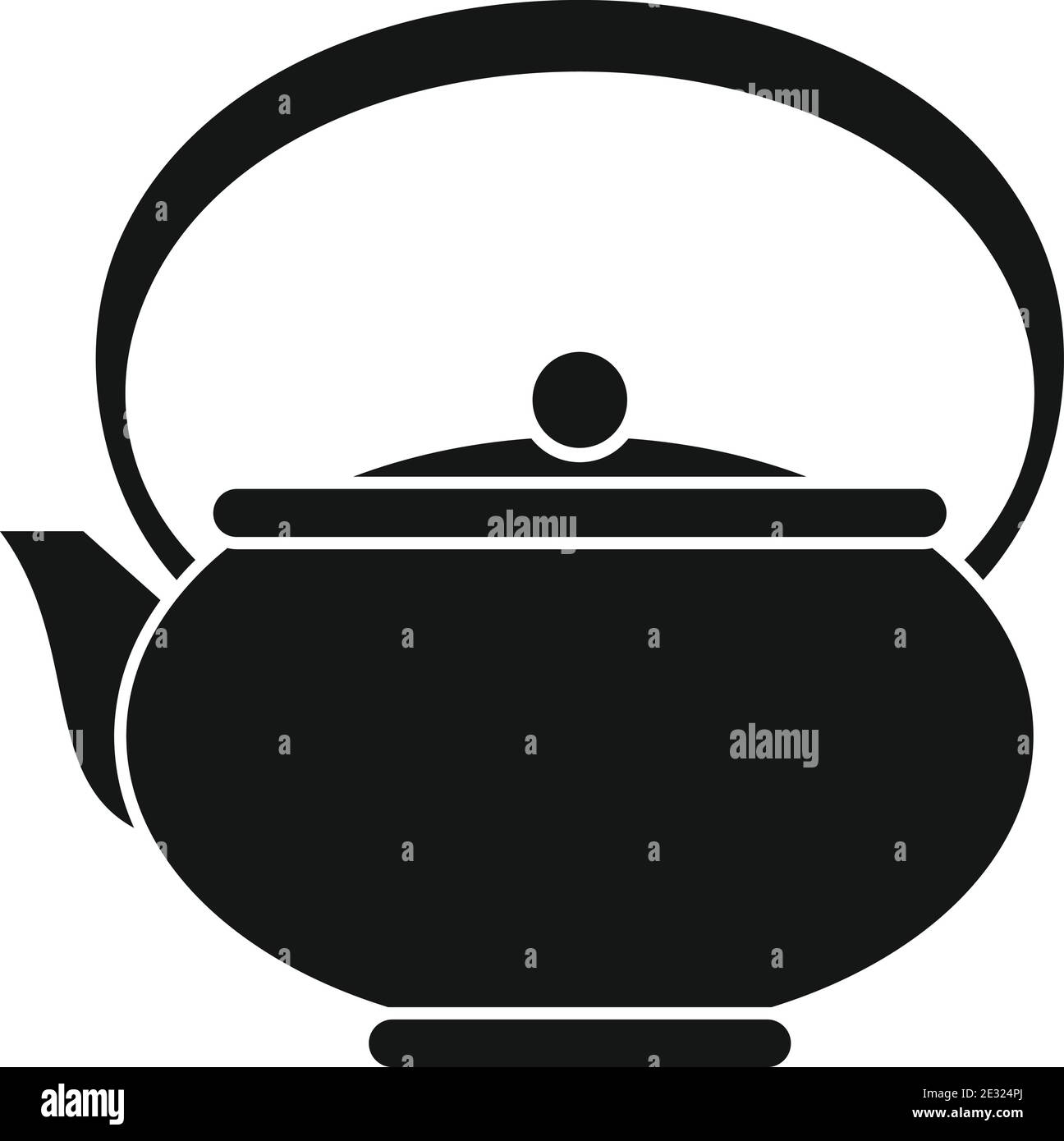 Coffee pot icon, simple style Stock Vector Image & Art - Alamy