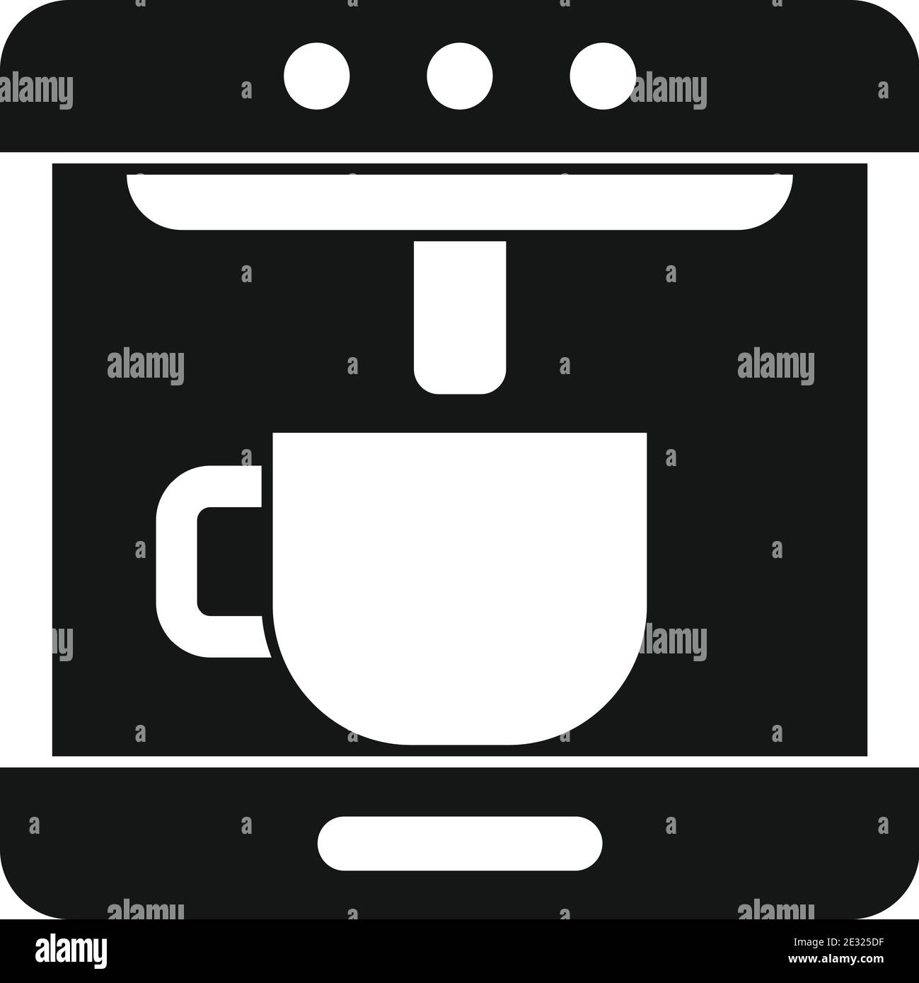 Modern coffee machine icon, simple style Stock Vector Image & Art - Alamy