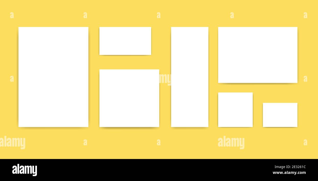 Desk business cards Stock Vector Images - Alamy