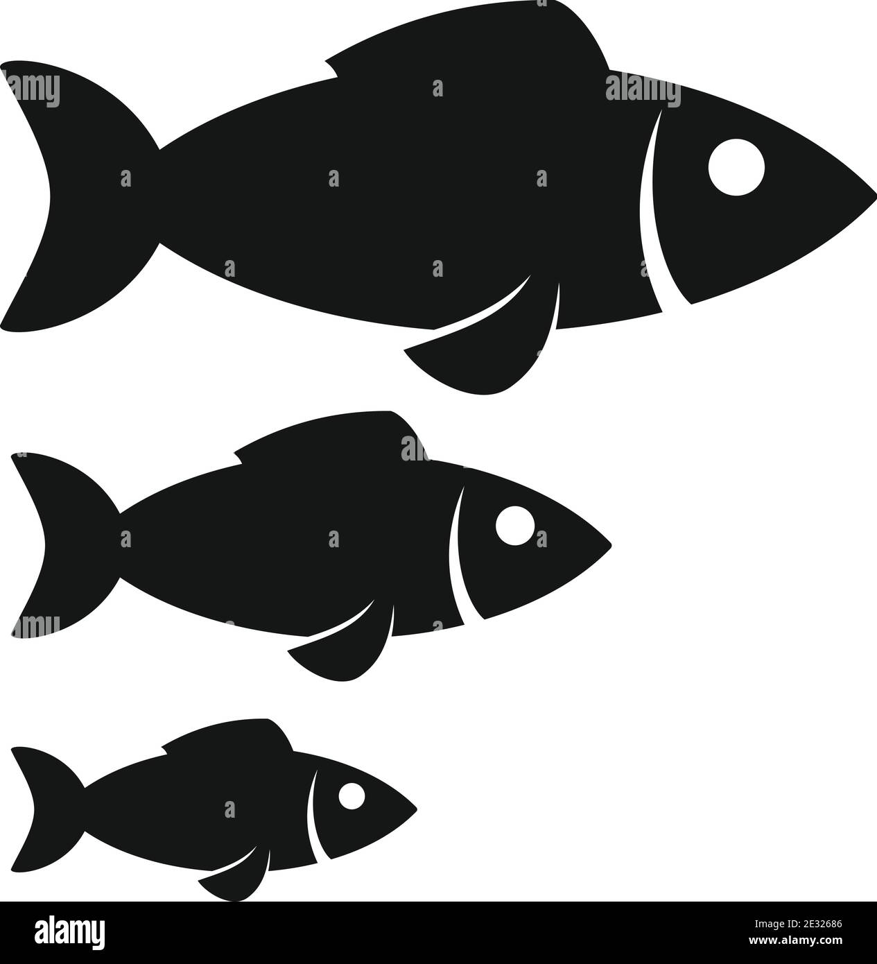 Fish farm factory icon, simple style Stock Vector Image & Art - Alamy