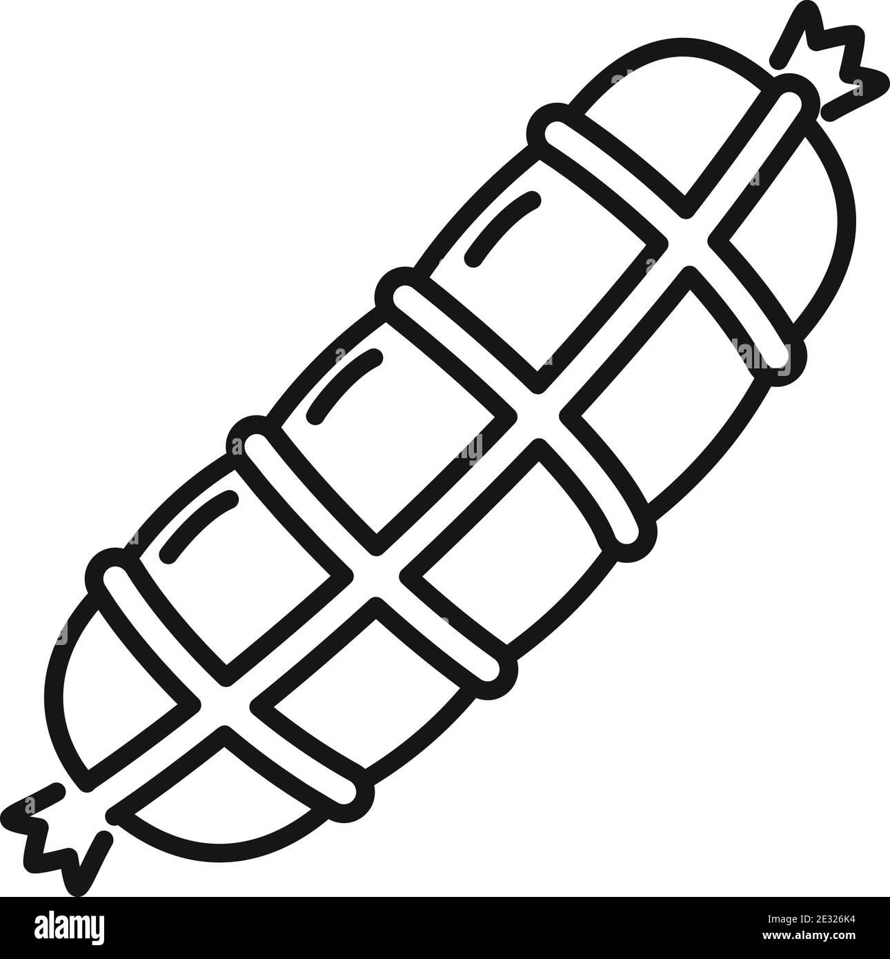 Fresh sausage icon, outline style Stock Vector Image & Art - Alamy Fresh sausage icon, outline style Stock Vector Image & Art - Alamy