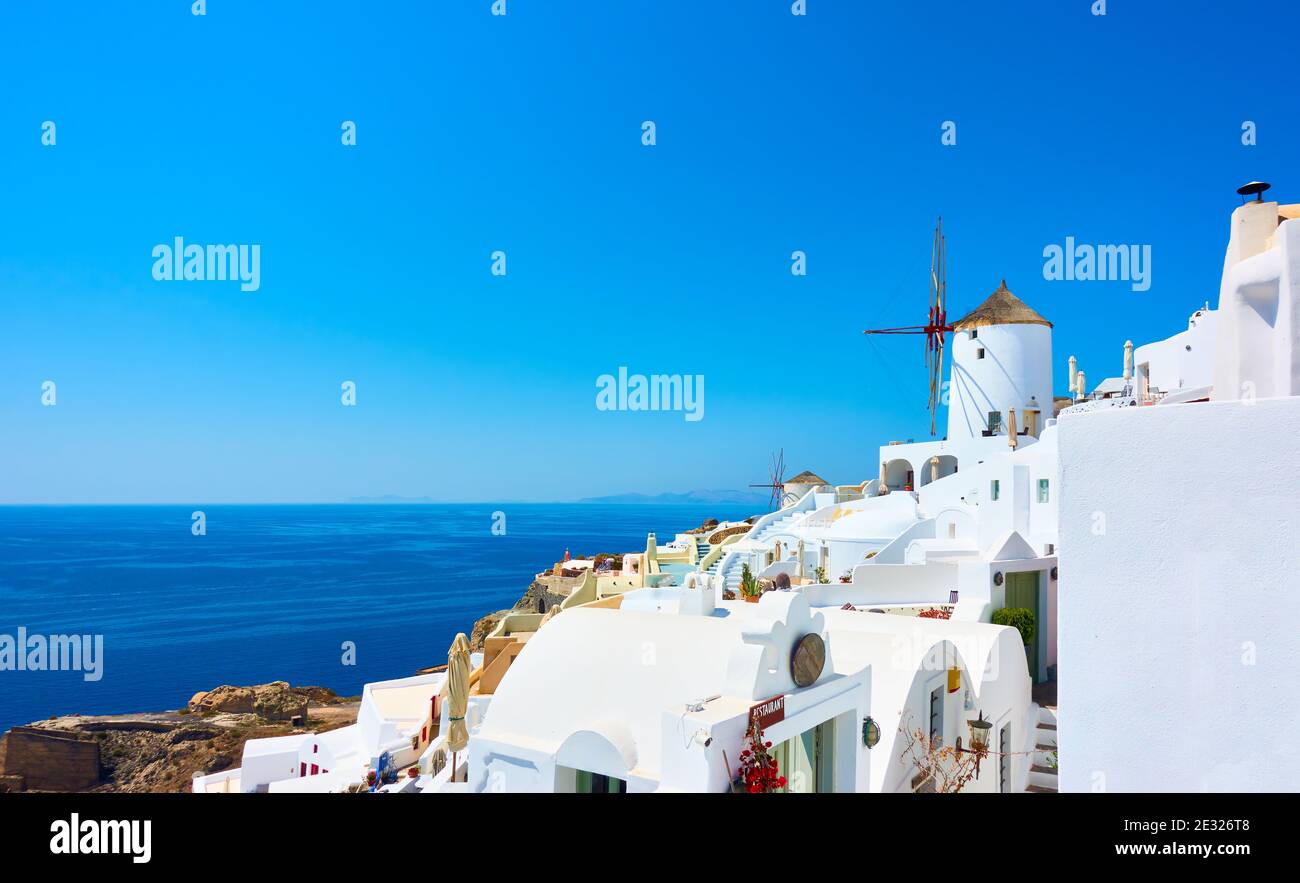 Landscape santorini hi-res stock photography and images - Alamy