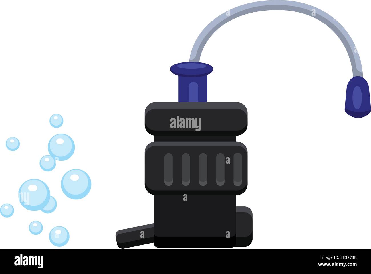 Fish tank filter water Stock Vector Images - Alamy