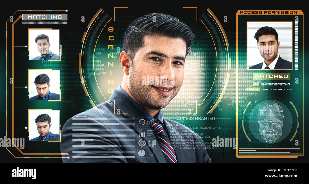 Face scan machine hi-res stock photography and images - Alamy