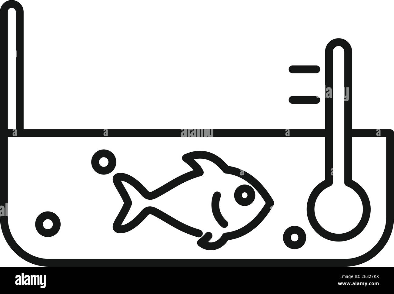 Fish farm pool icon, outline style Stock Vector Image & Art - Alamy