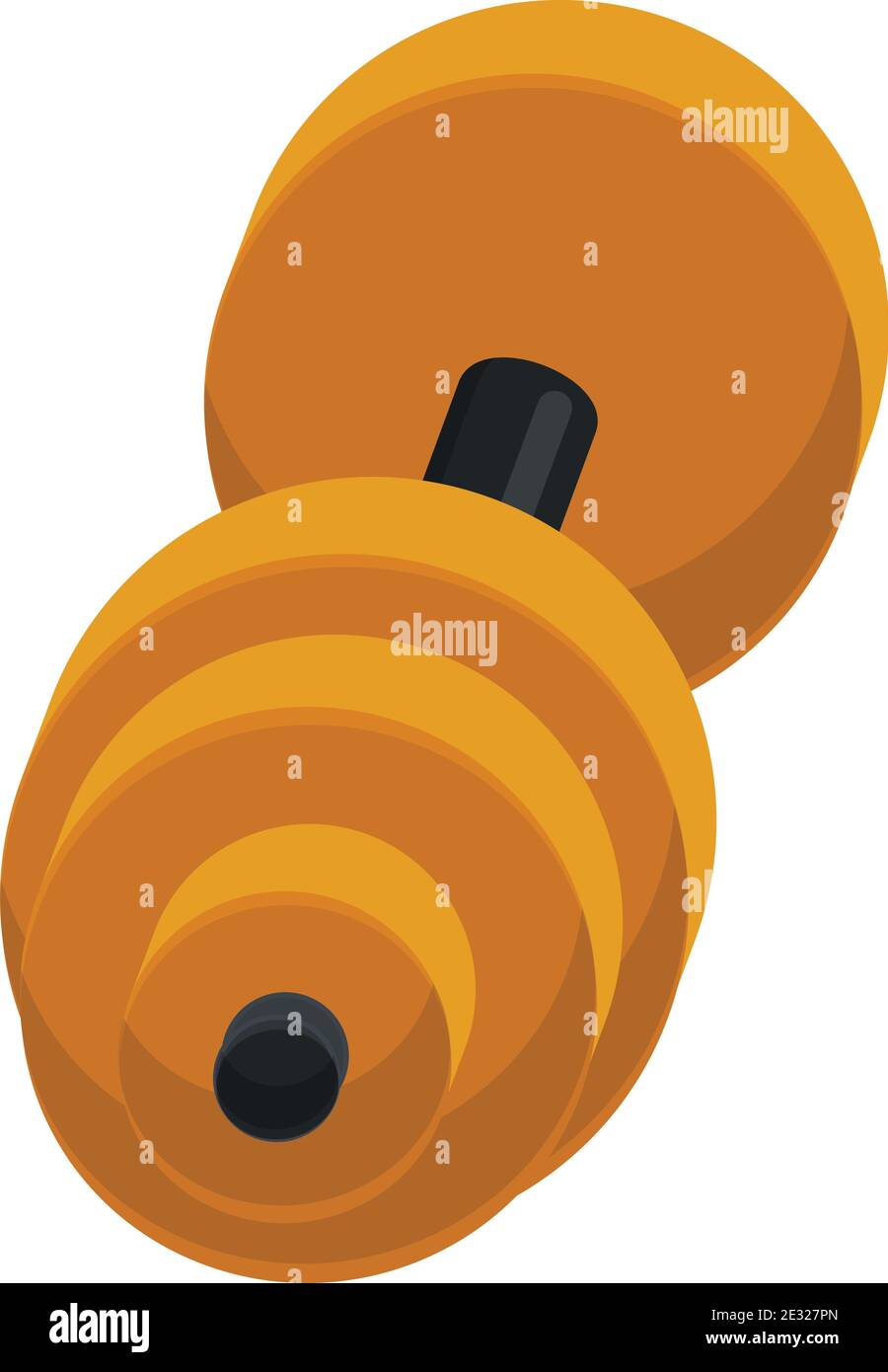 Dumbbell icon, cartoon style Stock Vector Image & Art - Alamy