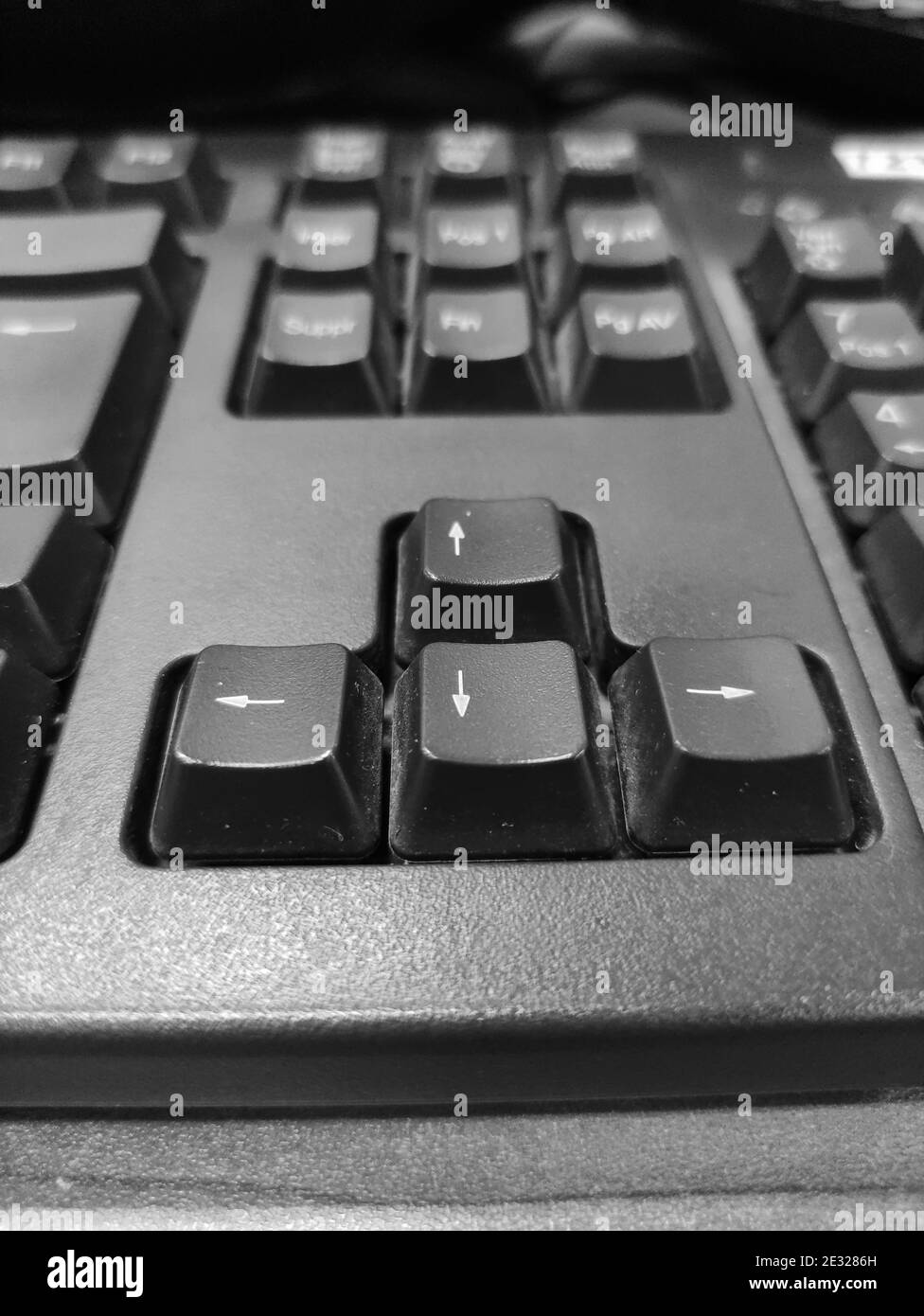 Arrow wallpaper Black and White Stock Photos & Images - Alamy