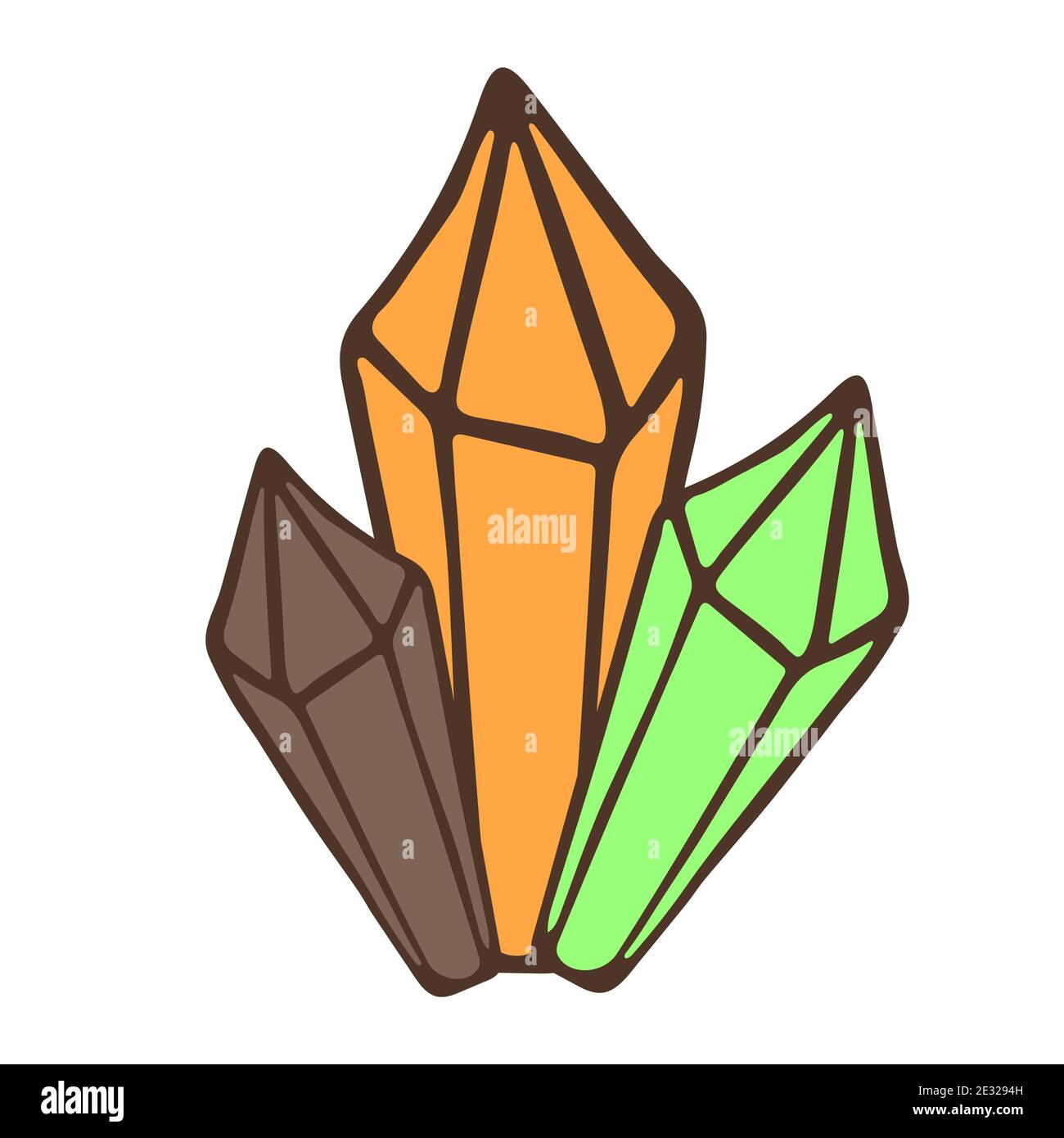 3d crystal Stock Vector Images - Alamy