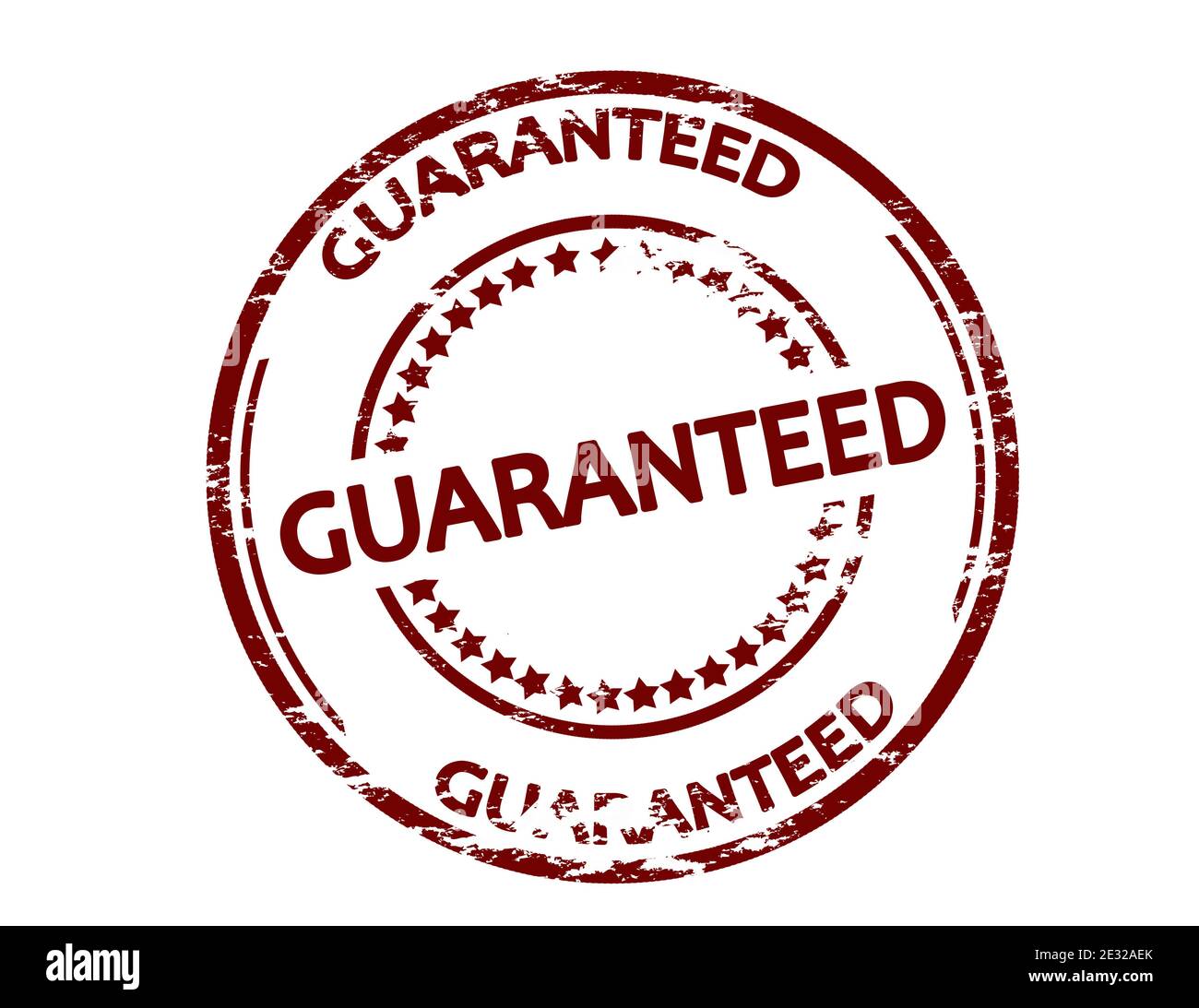 Stamp With Word Guaranteed Inside High Resolution Stock Photography and ...