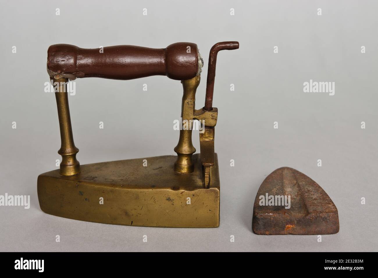 Antique old small iron Stock Photo - Alamy