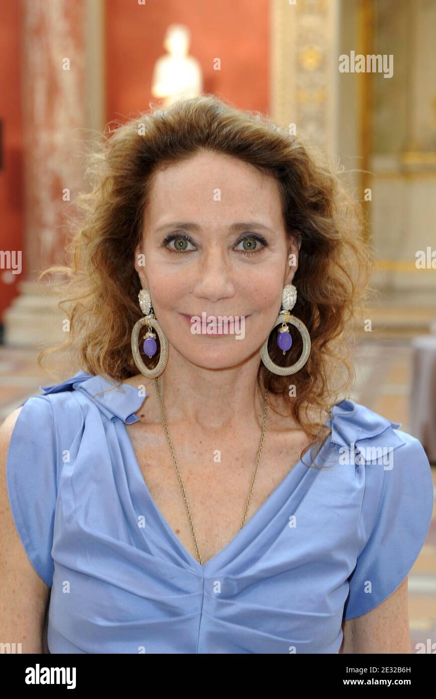 Marisa Berenson attends a cocktail party to celebrate the Fete du ...