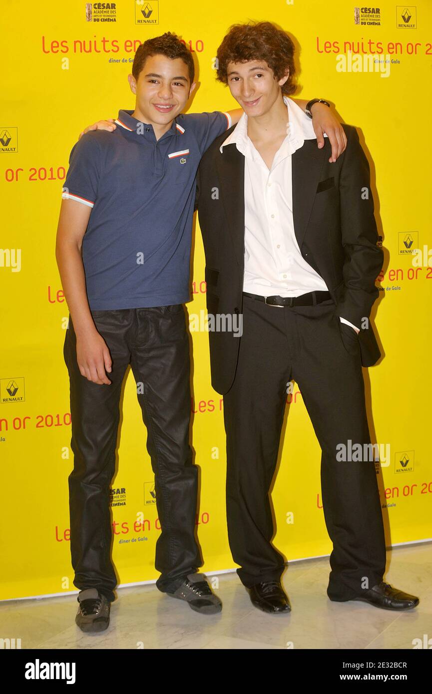 Samy Seghir and Anthony Sonigo attending the closing ceremony of 'Les ...