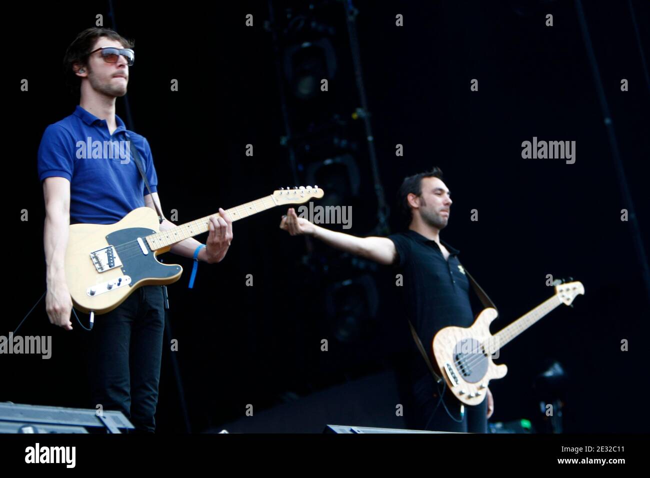 Pony Pony Run Run performs live on stage during Arras Main Square ...