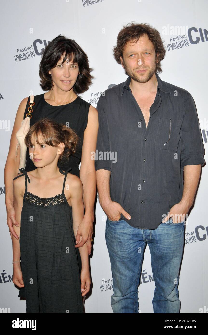 Sophie Marceau, Juliette Chappey and Jonathan Zaccai attending the ...