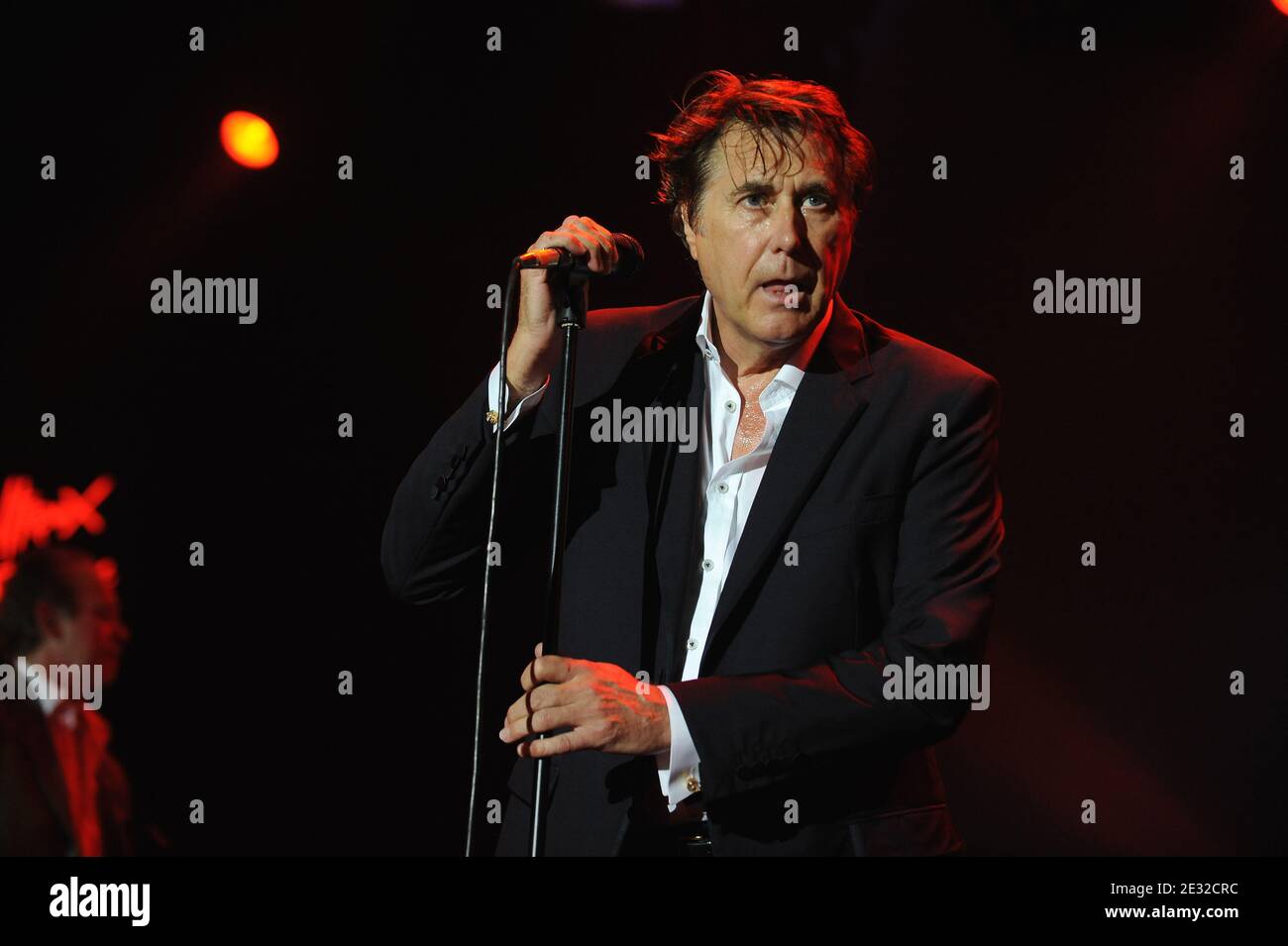 Brian Ferry of Roxy Music performing live during Montreux Jazz Festival ...