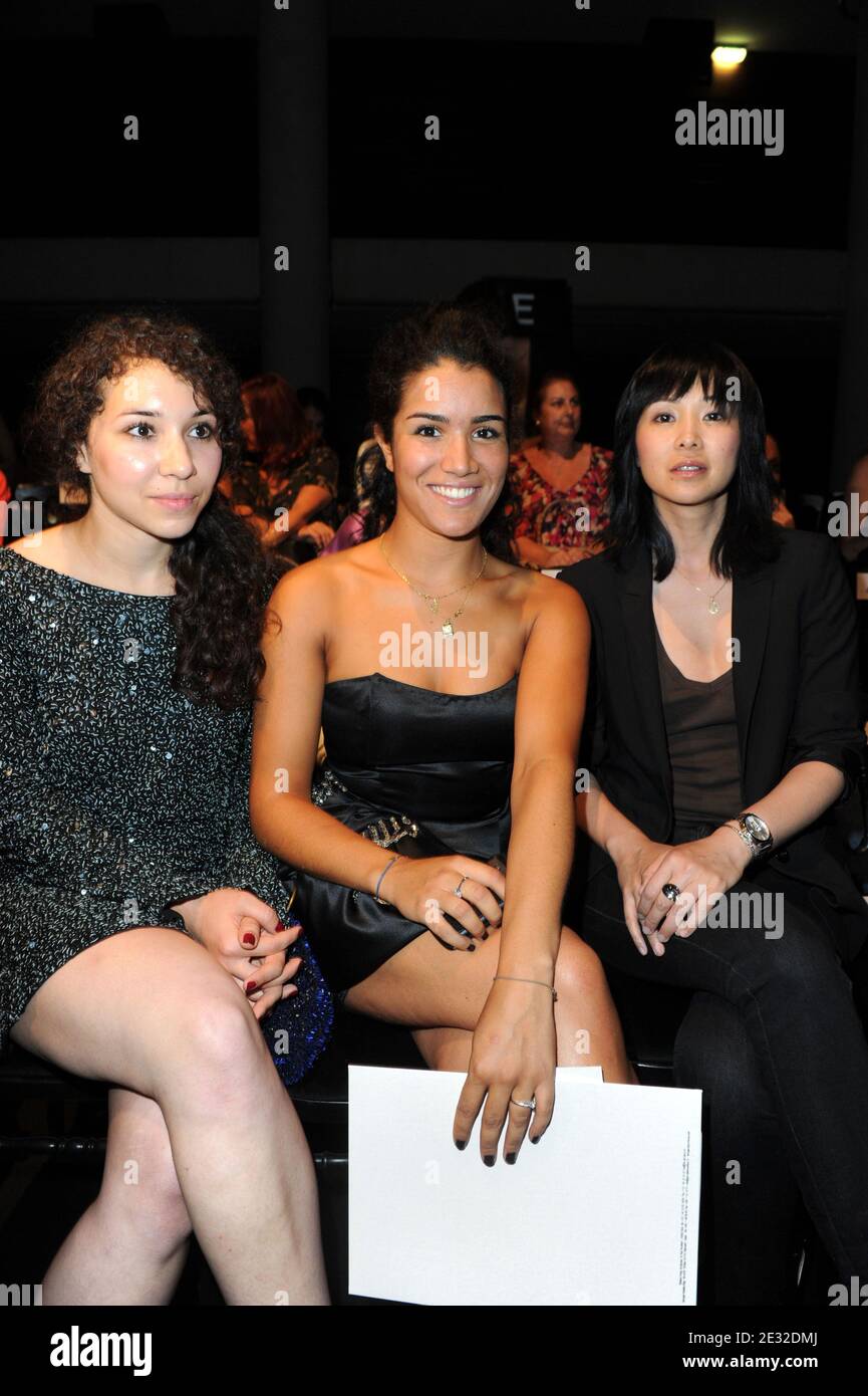 L-R : actresses Sofia Manousha, Sabrina Ouazzani, and Linh Dan-Pham ...
