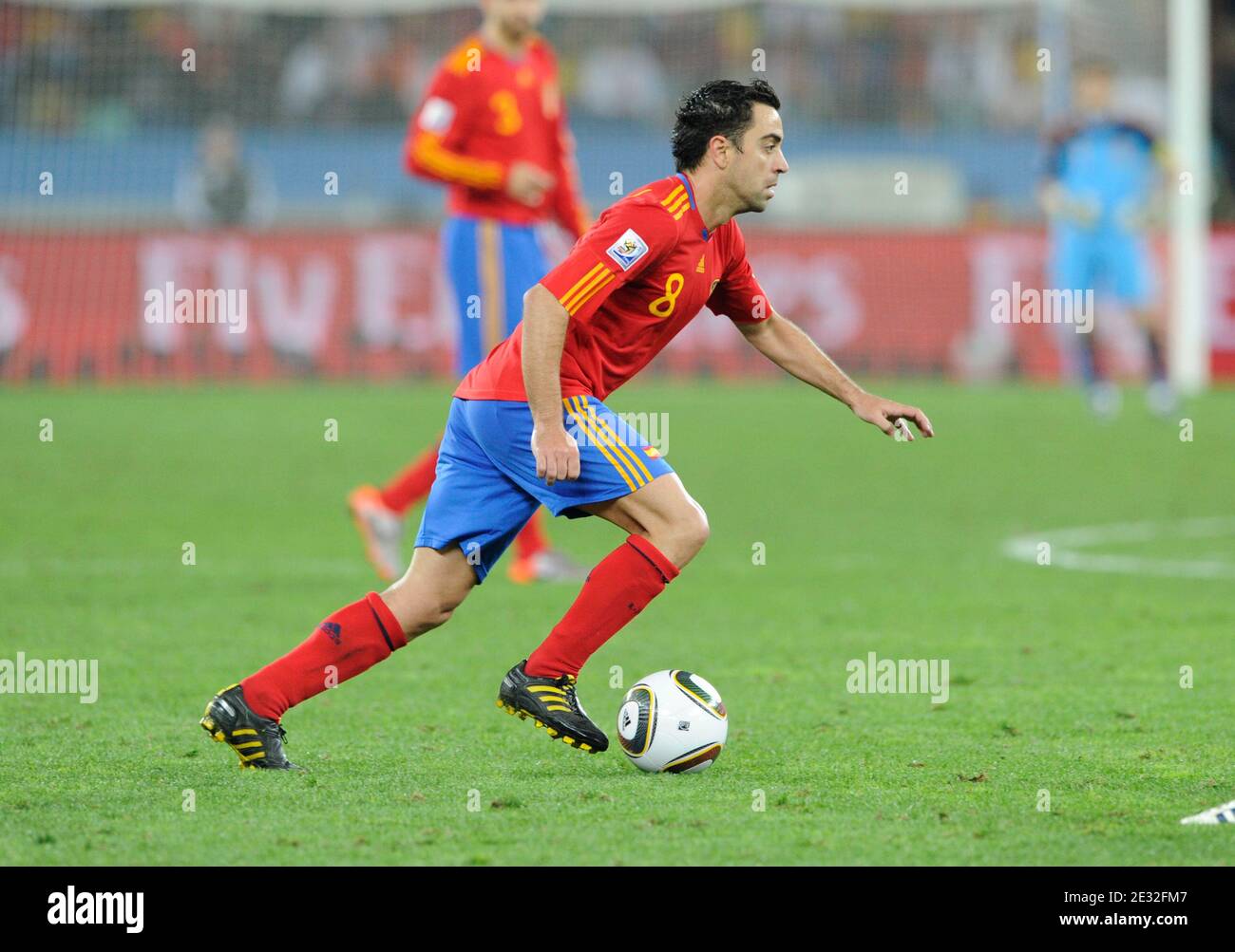 2010 spain world cup xavi hi-res stock photography and images - Alamy