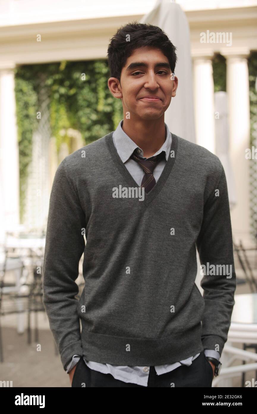 Actor Dave Patel poses for the photocall 'The Last Airbender' at the ...