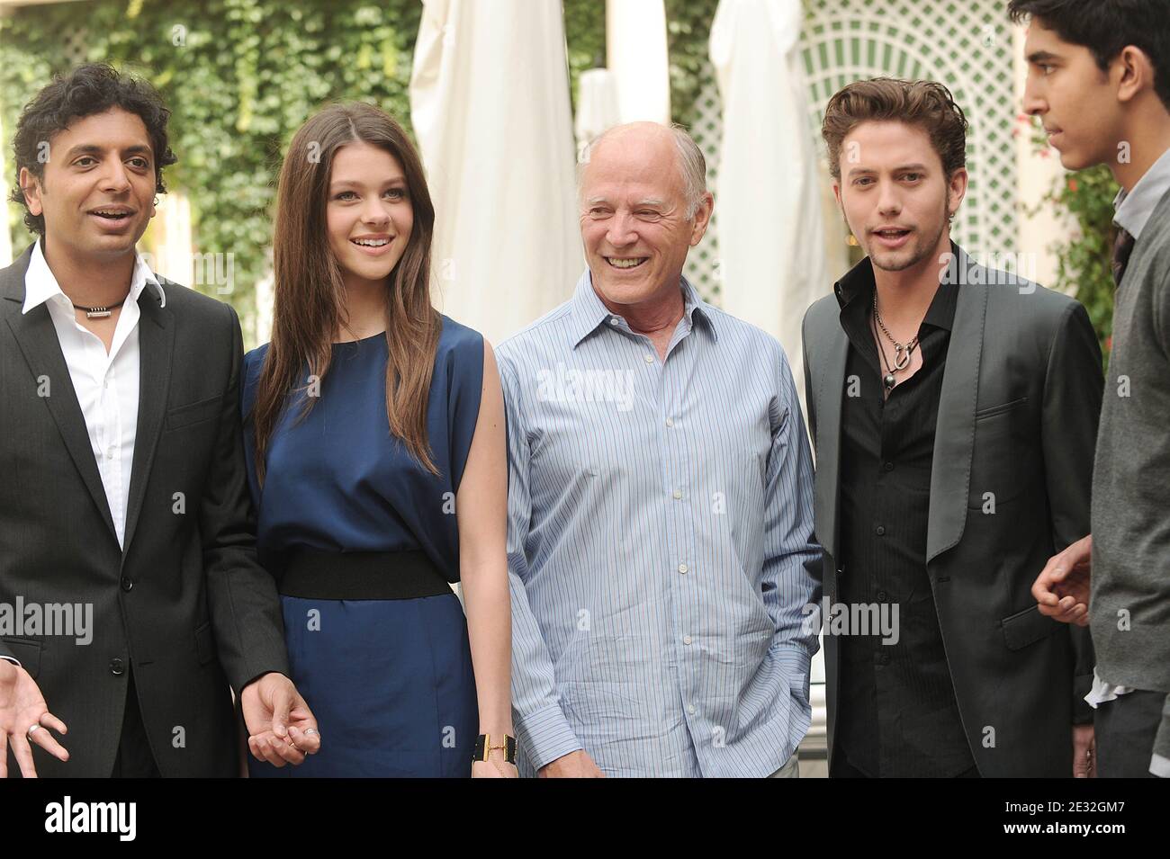 Director M. Night Shyamalan, Nicola Peltz, Frank Marshall, Jackson ...